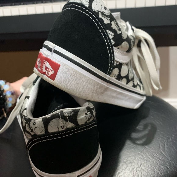 Vans | Shoes | Skull Vans Glow In The Dark | Poshmark